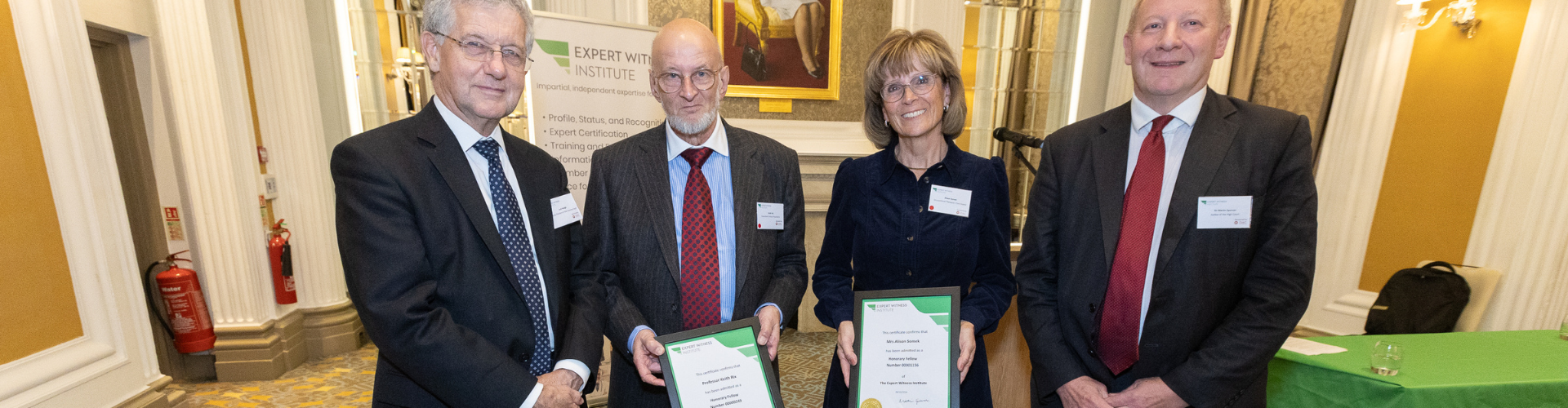 Honorary Fellowship for Prof Keith Rix & Alison...
